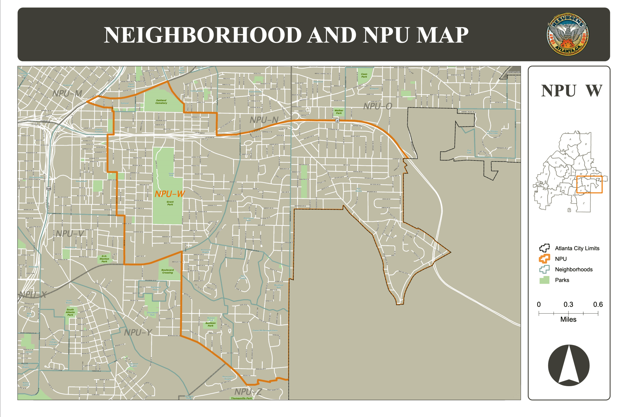 NPU-W – City of Atlanta